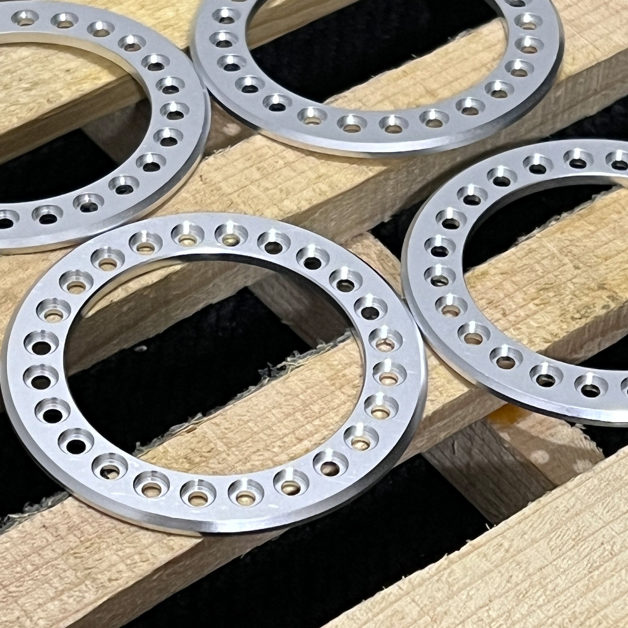 1.9" Beadlock Rings - Billet Aluminum – RC Forged Mini Wheels